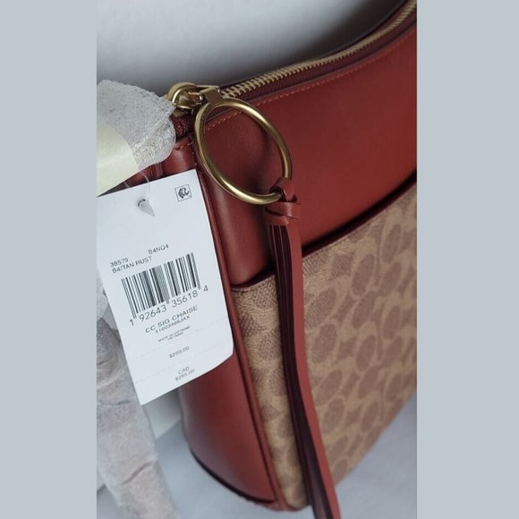 Coach | Bags | Nwt Authentic Coach Chaise Crossbody In Signature Canvas ...